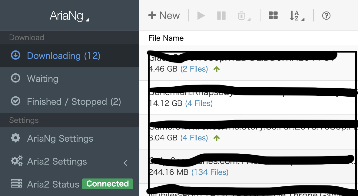 Aria2 + AriaNG构建可视化vps下载工具 - Tech & Life
